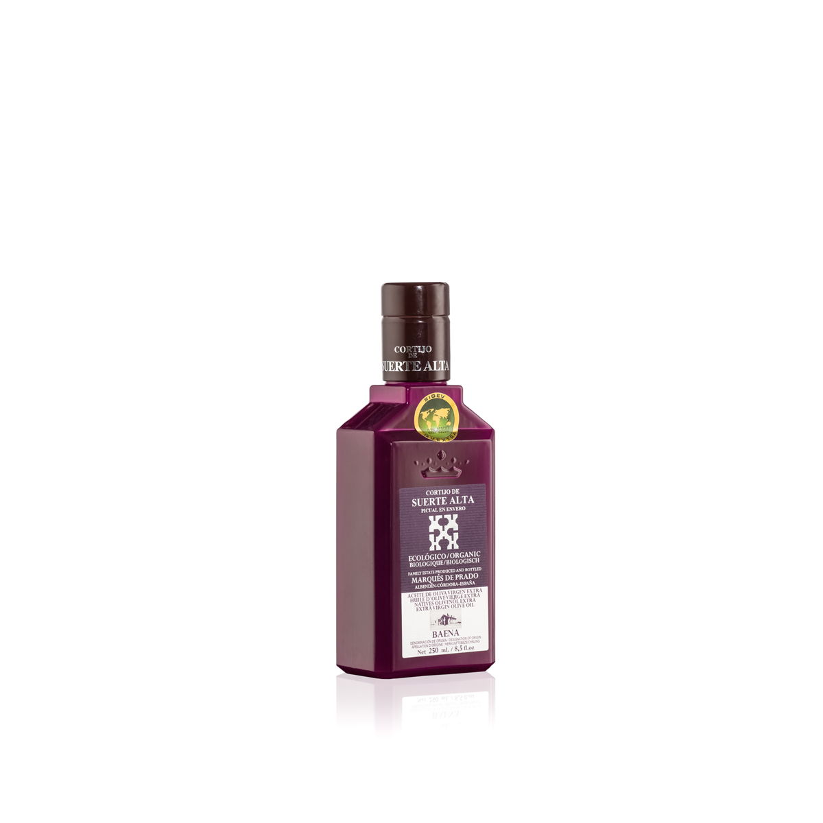 Suerte Alta Picual Olivenöl Nativ Extra Bio Glasflasche 0,25l – Don Fredo
